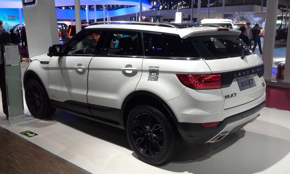 Landwind X7 technical specifications and fuel economy